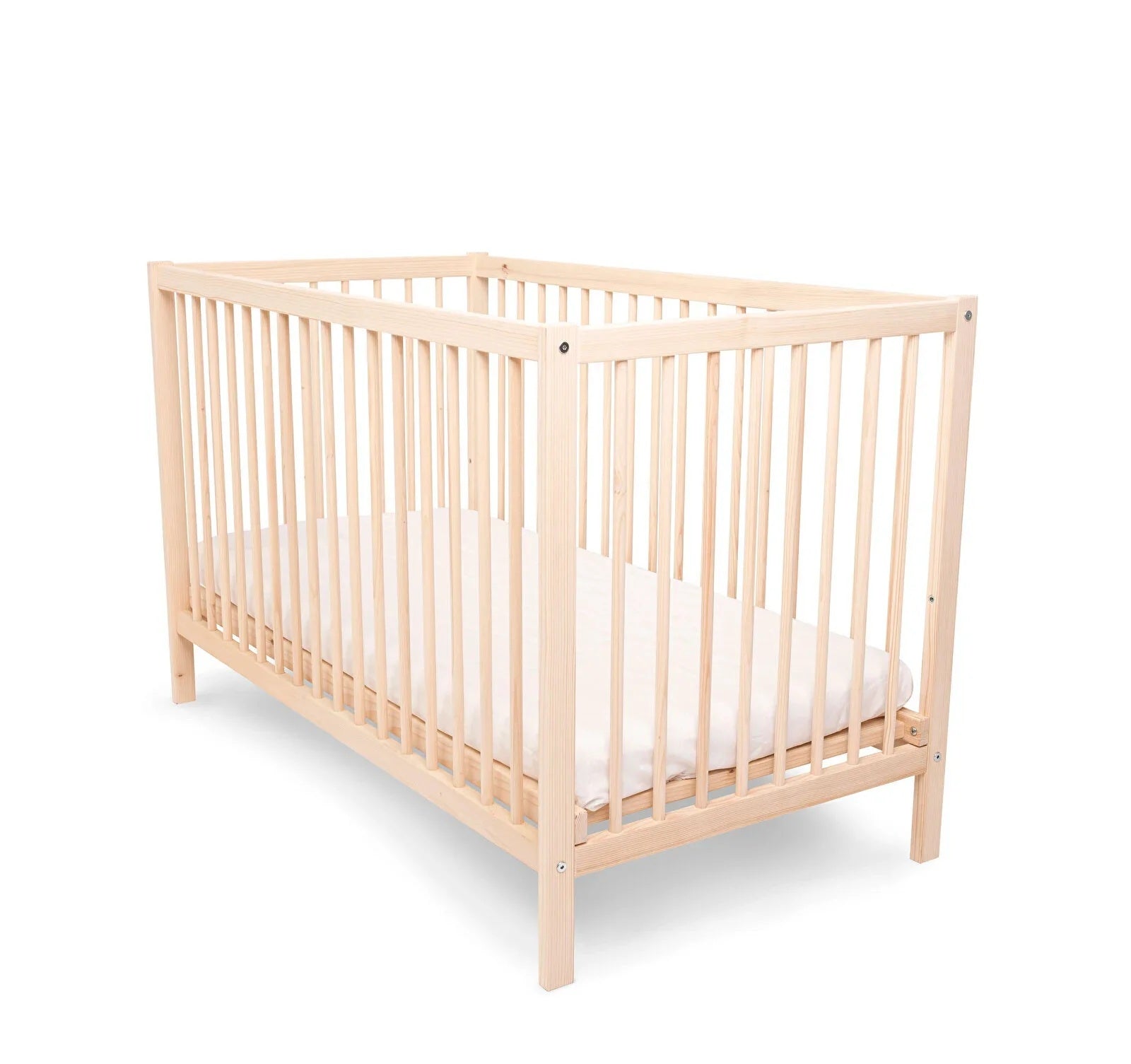 Ella Wooden Cot 120 x 60cm with Adjustable Levels – Norwich Furniture ...